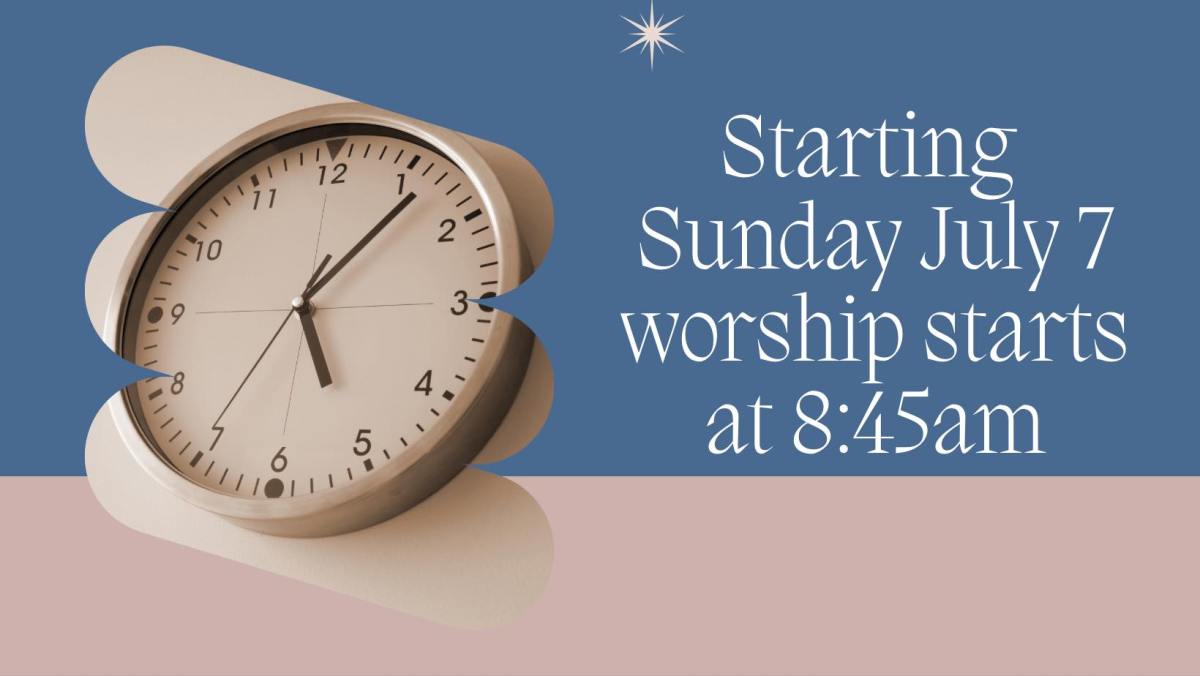 Time Change – Annville United Methodist Church